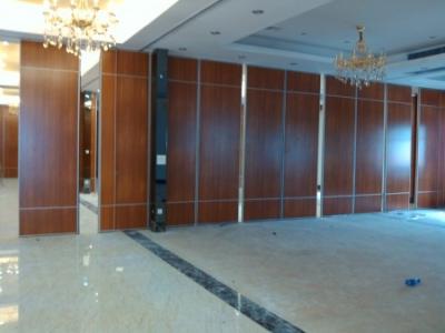 Cina Muro divisorio scorrevole acustico del ristorante con i materiali rispettosi dell'ambiente in vendita