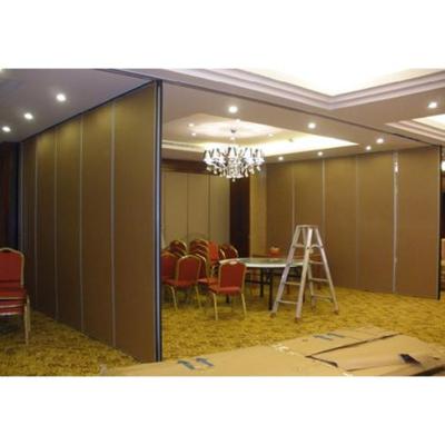 China MDF Bi Fold Doors Flexible Folding Partition Walls Interior Position for sale