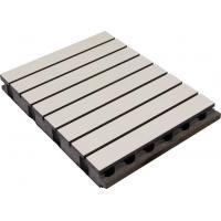 Cina Diffusore scanalato di legno della melammina del poliestere del pannello acustico di assorbimento acustico in vendita