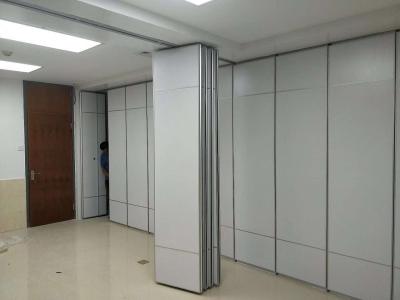 China Muebles movibles del anuncio publicitario de las paredes de división de la oficina de cuero acústica en venta