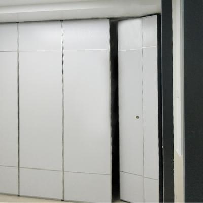 China Multi Color Melamine Surface Sliding Partition Walls Commercial Position for sale