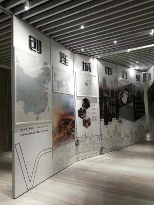 Cina Scivolamento i muri divisori insonorizzati dell'ufficio della pista di alluminio/divisori mobili in vendita