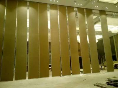China 4m de Murenmdf van de Hoogte Opereerbaar Akoestisch Glijdend Verdeling Raad + Aluminiummateriaal Te koop