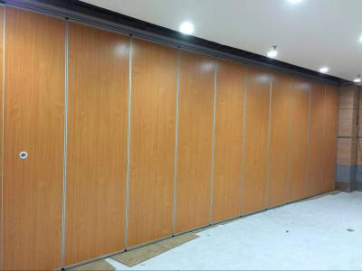 China Customized Hotel Hanging System Mobile Room Divider With Wheels And Tracks for sale