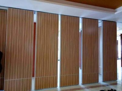 Cina Muri divisori acustici scorrevoli di legno dell'hotel della sala da ballo con singola/doppia porta in vendita