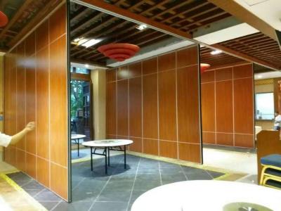 China Portable Acoustic Room Dividers / Leather Surface Aluminium Frame Office Partition Walls for sale