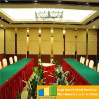 China Customized Sliding Partition Wall 15m Height 800-1230mm Panel Width for sale