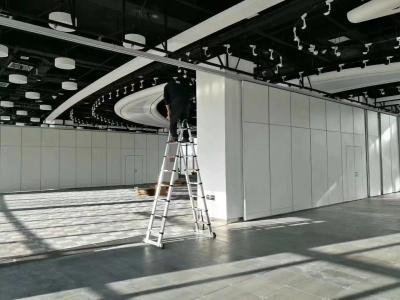 China Beweegbare het Spoor Akoestische Vouwende Zaal van de Aluminiumdeur Verdelers/Glijdende Verdelingsmuur Te koop