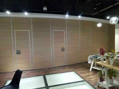 China MDF Office Movable Wall Soundproof Folding Partitions Fire - Proof And Flame - Retardant for sale
