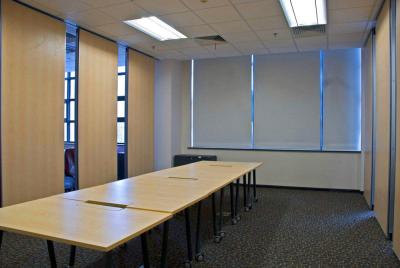 China Aluminium Frame Mobile Acoustic Partition Wall 85mm Thickness MDF Board Basic Material for sale