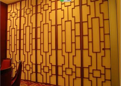 China Vloer aan de Zaal van de Plafondconferentie Beweegbare Verdelingsmuur met MDF Melamineoppervlakte Te koop