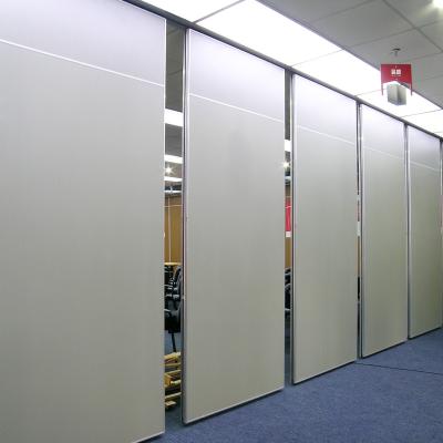 China Light Weight Office Partition Walls / Aluminum Frame Folding Partition Walls with Doors for sale