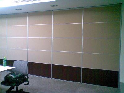 China Spitzen-Hungs-Büro-Fach-Teiler-Konferenzzimmer, das faltendes Fach schiebt zu verkaufen