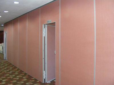 China Trilha de porta de alumínio móvel que desliza paredes de separação/divisores de sala de dobramento acústicos à venda