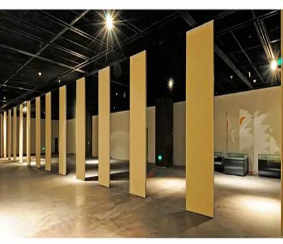 Cina Scivolamento della superficie di alluminio del laminato dell'attivo di altezza completa acustica a prova di fuoco del muro divisorio in vendita