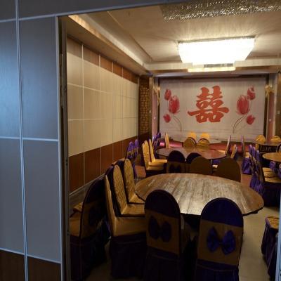 Cina Muri divisori scorrevoli appesi superiori con le rotaie del soffitto/pannelli di parete mobili in vendita