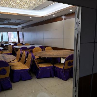 Cina Muri divisori scorrevoli appesi superiori con le rotaie del soffitto/pannelli di parete mobili in vendita