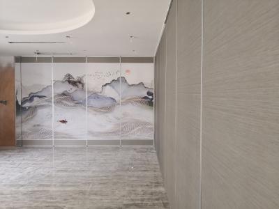 Cina Pavimento di superficie della melammina alle divisioni pieganti della stanza del soffitto per auditorium in vendita