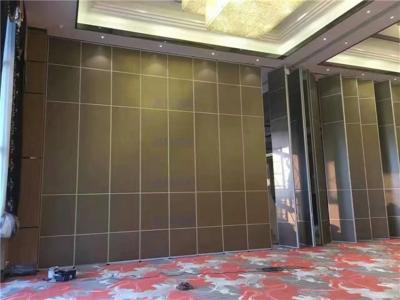 China Sound Proof Material Wooden Office Sliding Partition Walls For Conference Hall for sale