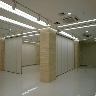 中国 メラミン終わりの操作可能なオフィスの隔壁/折る仕切りを滑らせること 販売のため