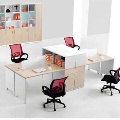 Cina Stazione di lavoro anti- dell'ufficio delle divisioni/4 persone delle forniture di ufficio dell'acqua in vendita