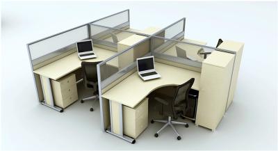 Cina Divisioni semplici delle forniture di ufficio, mobilia della stazione di lavoro del computer della sala riunioni in vendita