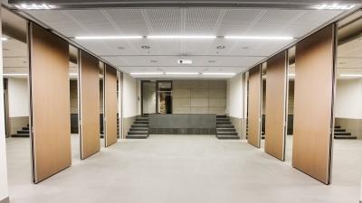 China 65 Mm-het Akoestische Comité van de Polyestervezel Beweegbare de Zaal van de Deurverdeling Verdeler Te koop