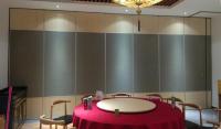 China 85mm Thickness Aluminum Frame Movable Partition Wall System 6000mm Height for Restaurant for sale