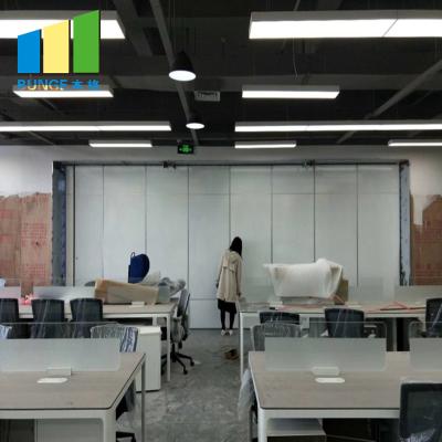 Cina Porta singola o doppia scorrevole di legno dei materiali dei muri divisori dell'ufficio di alluminio della struttura in vendita