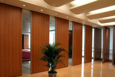 China Aluminum Frame Sound Proof Partitions / Interior Movable Partition Wall System for sale