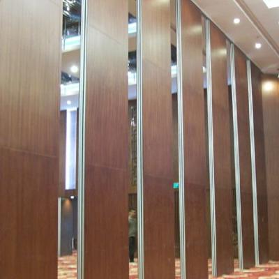 中国 博物館の健全な証拠を折る贅沢な隔壁のスライディング・ドア内部木 販売のため
