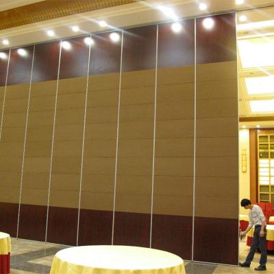 Cina Divisione del divisore della porta che fa scorrere il pannello mobile smontabile del muro divisorio per l'auditorium dell'ufficio in vendita