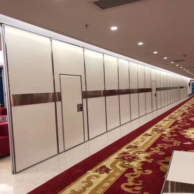 China Hotel Dinning Hall Movable Panel Operable Partition Wall For Training Room for sale