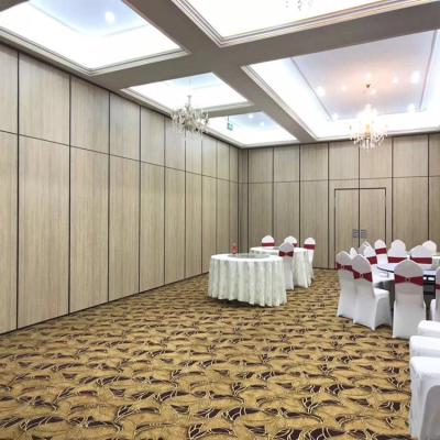 China Hotel Dinning Hall Movable Panel Operable Partition Wall For Training Room for sale