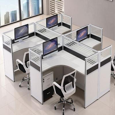 China Standard Size Office Furniture Partitions  , Modern Workstations Benches for sale