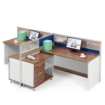 Cina Stazione di lavoro regolabile dell'ufficio di 4 persone/cubicoli modulari delle forniture di ufficio in vendita