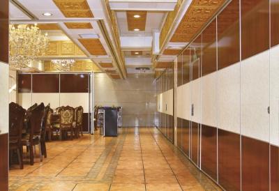 China Sound Proof Operable Folding Partition Walls Panel Width 1200 Mm For Banquet Hall for sale