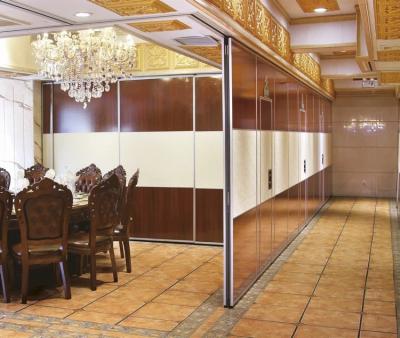 China Sound Proof Operable Folding Partition Walls Panel Width 1200 Mm For Banquet Hall for sale