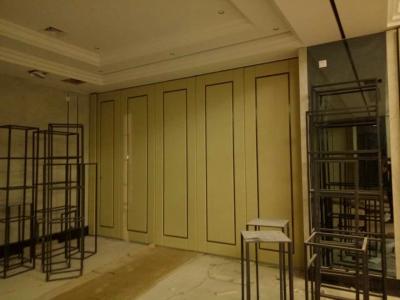 Cina Pavimento piegante scorrevole insonorizzato alla divisione mobile della parete del soffitto per il ristorante in vendita