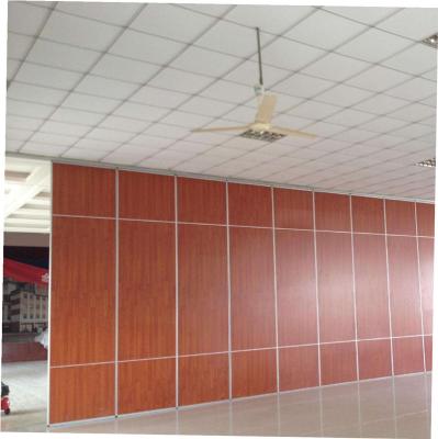 Cina Auditorium che fa scorrere i muri divisori, muro divisorio insonorizzato di legno mobile del ristorante in vendita