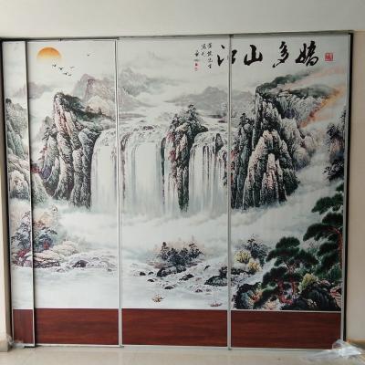 Cina Soffitto di legno del cartone di fibra che piega decorativo interno del muro divisorio in vendita