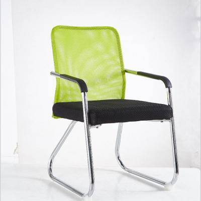 China Green Mesh Armrest Ergonomic Office Chair Meeting Room Executive Furniture for sale