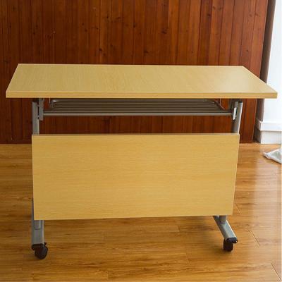 China Customized Office Furniture Partitions , Folding Staff Discuss Banquet Strip Meeting Training Table for sale