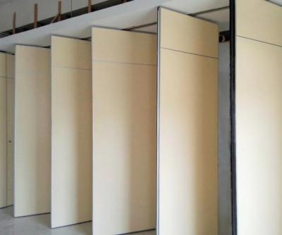 China Beweegbare Bureauverdeling die Glijdende Verdelingsmuur voor Banketzaal vouwen Te koop