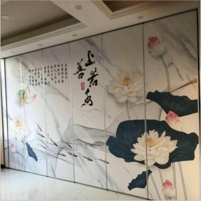 Cina Porta di piegatura acustica dell'aula con il muro divisorio mobile del fono assorbente in vendita
