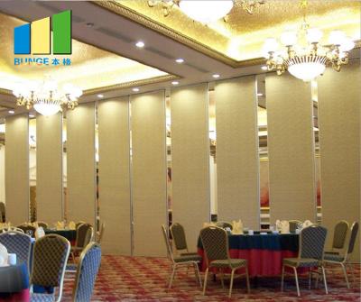 Cina Muri divisori acustici mobili del fono assorbente del MDF del portello scorrevole per sala per conferenze in vendita