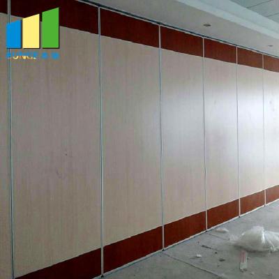 China Top Hung Only Hall Movable Wall Partitions Folding Wall Divider For Library for sale