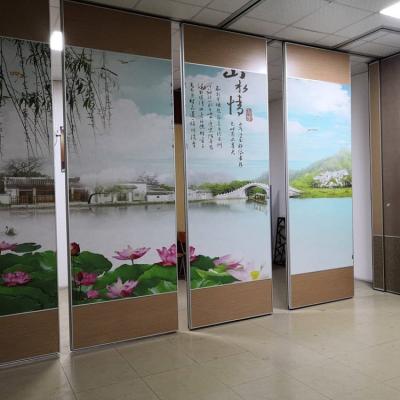 Cina Decorazione dell'aula per hotel Parete divisoria mobile acustica pieghevole in vendita