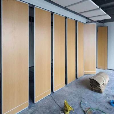 China Oficina que desliza los divisores acústicos del sitio de la partición desprendible móvil del sitio para la sala de conferencias en venta