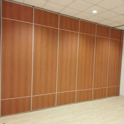 China Soundproof Mobile Wall Partition Movable Acoustic Partition Walls For Hotel Banquet Hall for sale